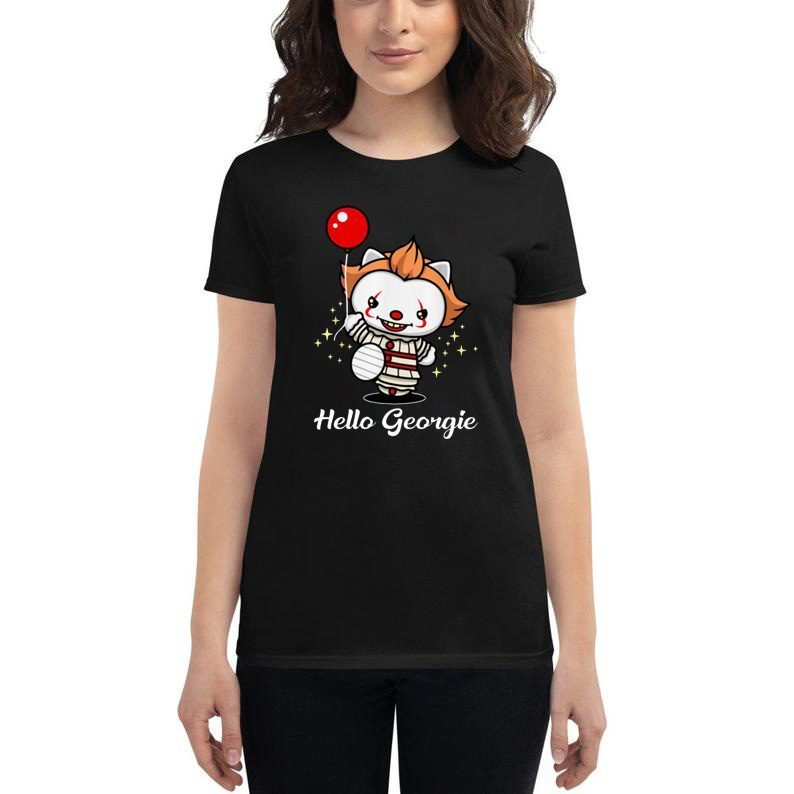 Kitty Pennywise Hello Georgie Shirt - Shirts owl