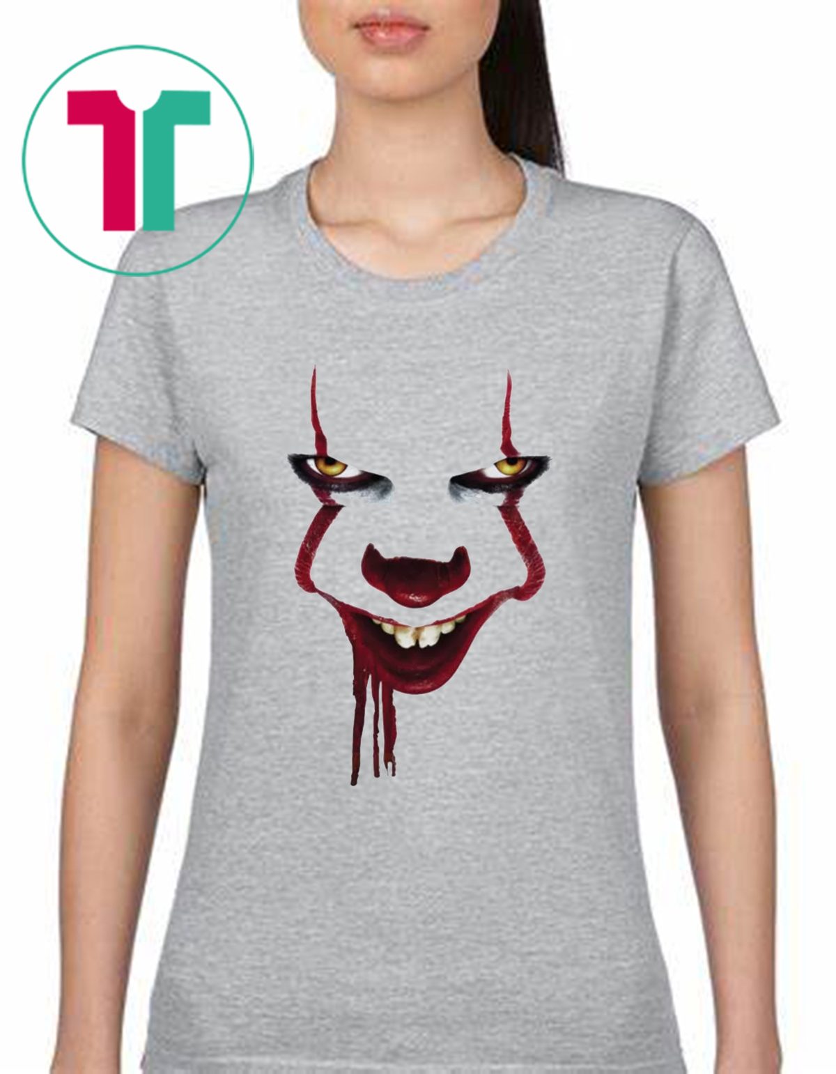 Pennywise IT face shirt - Shirts owl