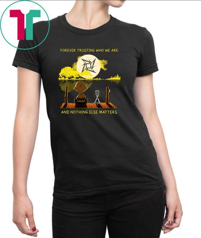 Metallica peanuts snoopy forever trusting who we are and nothing else ...