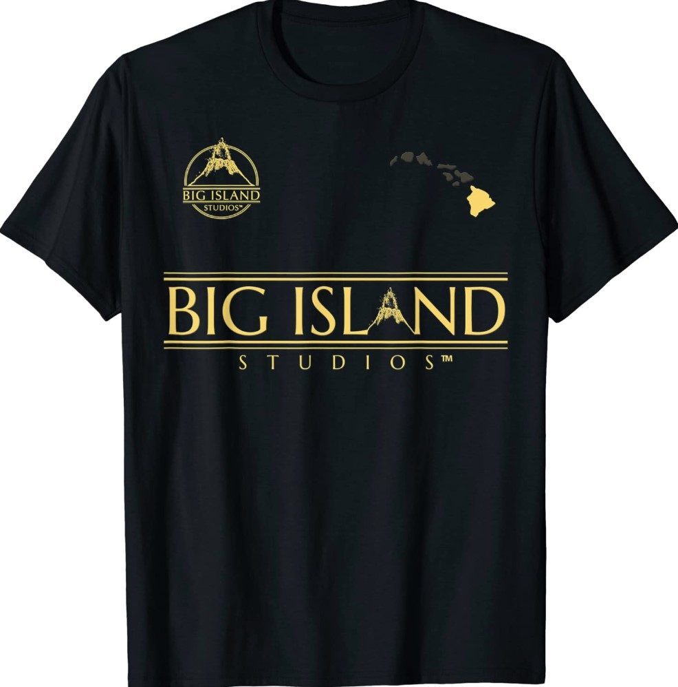 Big Island Studios Exclusive Club Shirt Hawaii Movie Studio Tee Shirt ...