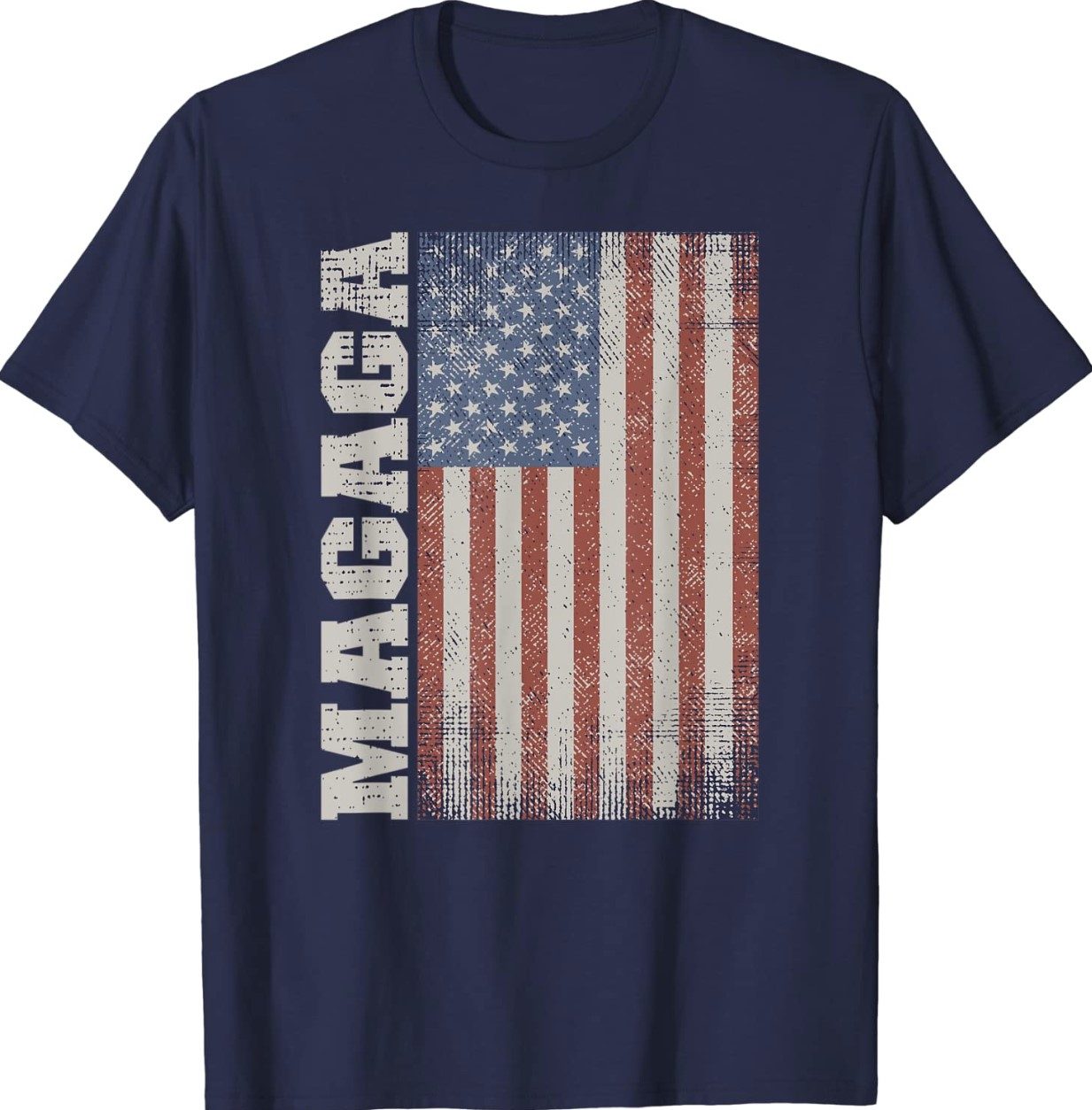 Magaga 2024 US Flag Tee Shirt - Shirts owl ☑️