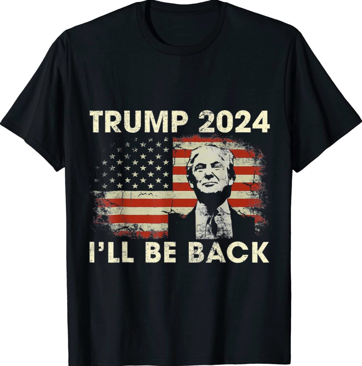 2024 Trump I'll Be Back 2024 Tee Shirt - Shirts owl ☑️