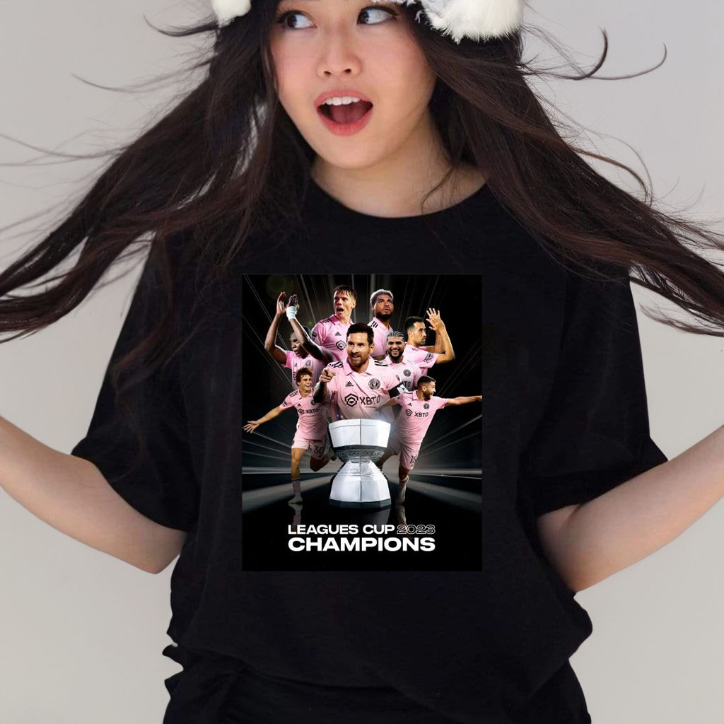Inter Miami CF Team Leagues Cup Champions 2023 T-Shirt - Shirts owl