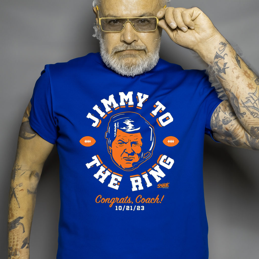 Jimmy To The Ring Congrats Coach Shirt - Shirts owl