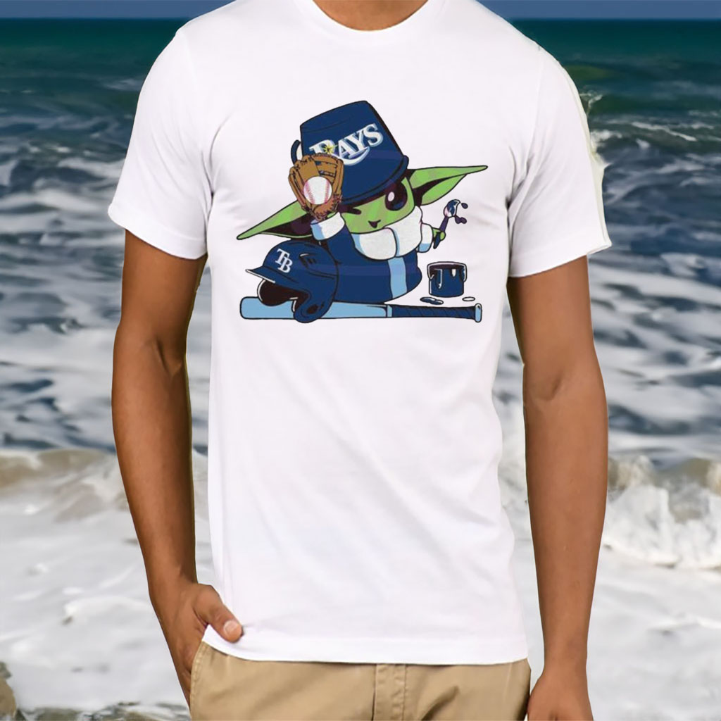 Tampa Bay Rays Baby Yoda Mlb Team 2023 T-shirt - Shirts owl