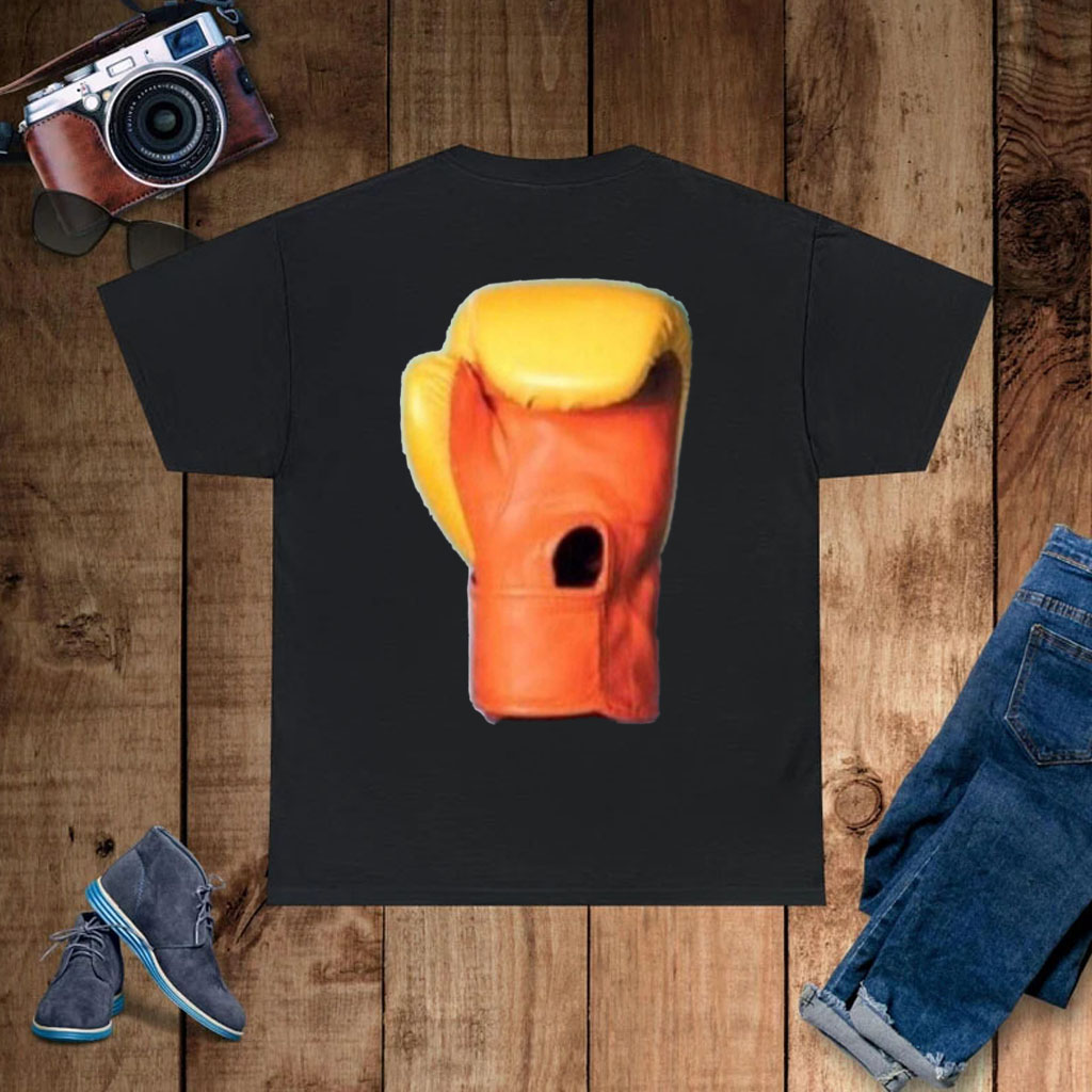Trump Mugshot Boxing Gloves Shirt - Shirts owl
