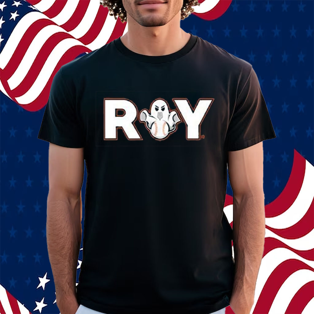 Athlete Logos Roy Ghost T-Shirt - ShirtsOwl Office