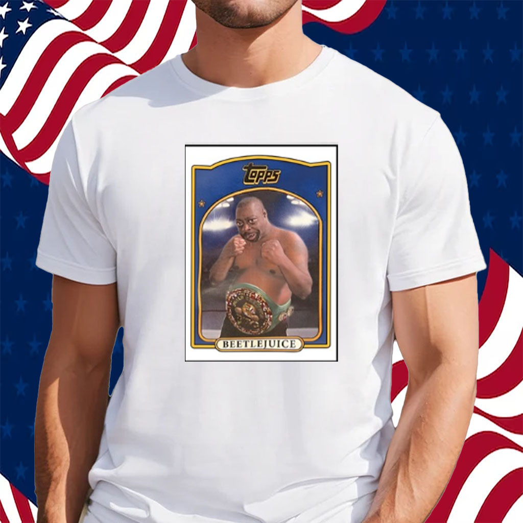 Beetlejuice Topps Boxing T-Shirt - Shirts owl