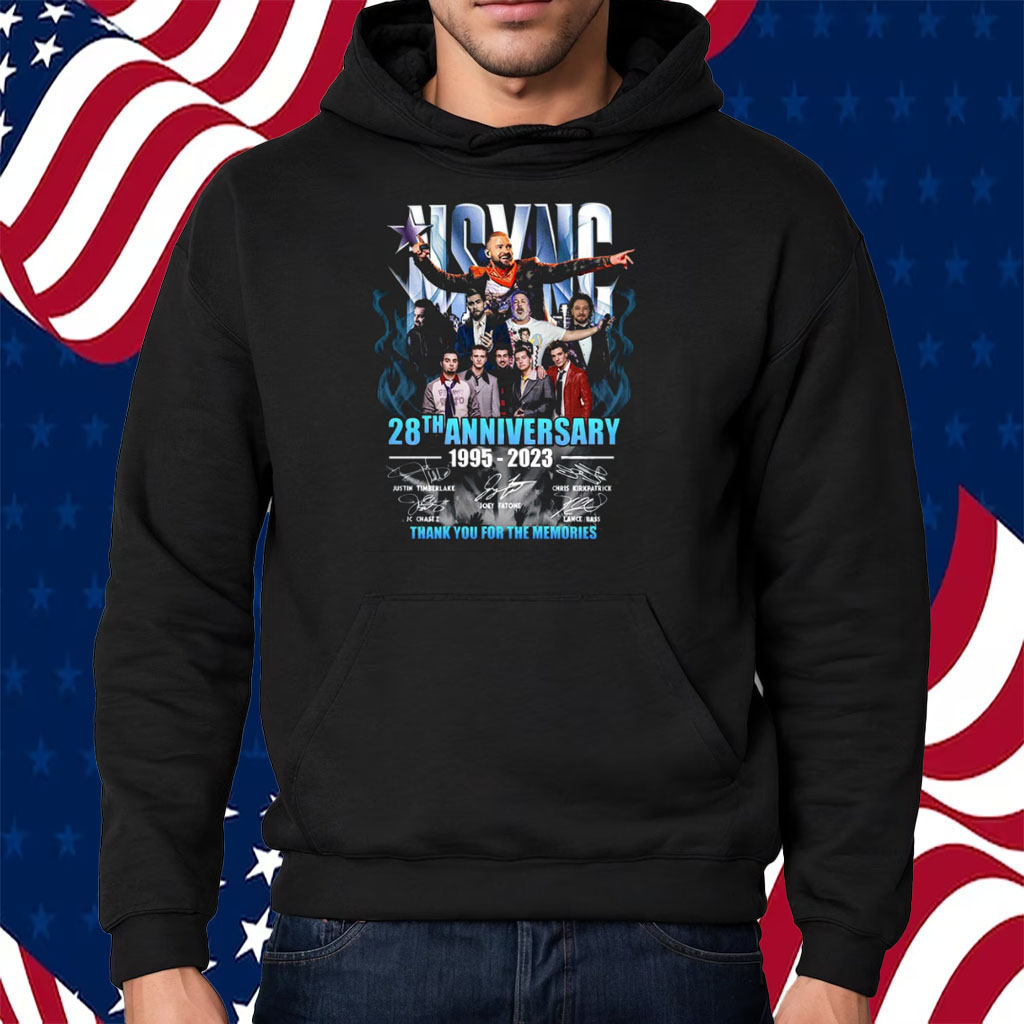 Nsync 28th Anniversary 1995 2023 Memories T-Shirt - Shirts owl