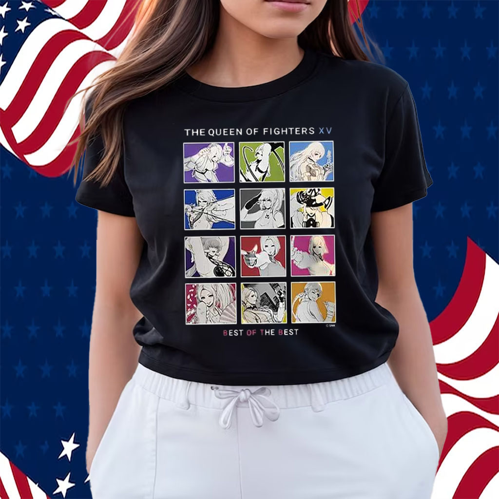 The Queen Of Fighters Xv Best Of The T-Shirt - Shirts owl