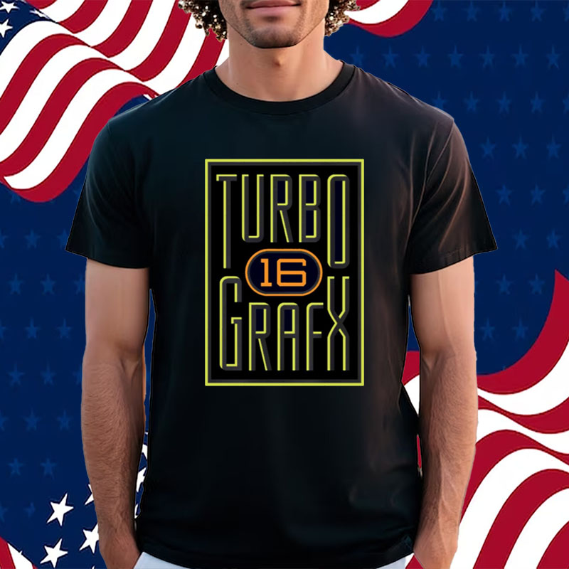 Turbografx 16 Logo T-shirt - Shirts owl
