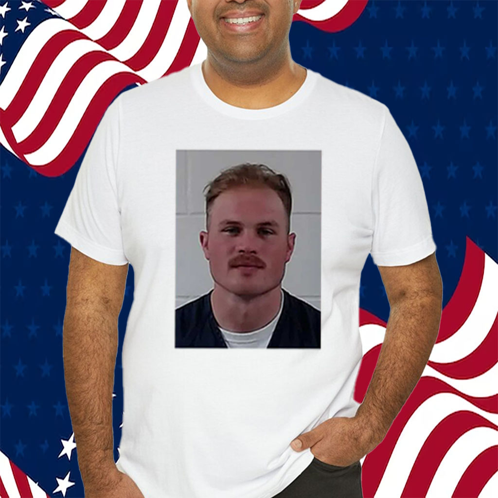 Zach Bryan Mugshot Craig County Jail Shirt - ShirtsOwl Office