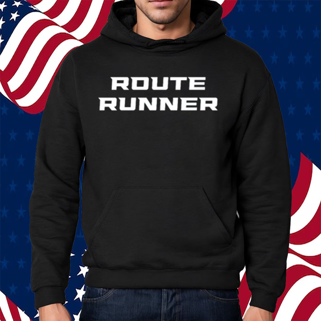 Aj Brown Wearing Route Runner Shirt - Shirts owl