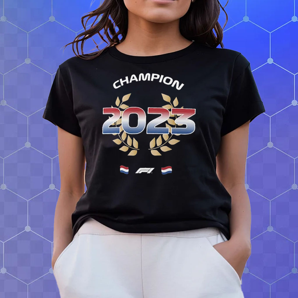 Max Verstappen 2023 F1 World Drivers’ Champion Shirt - Shirts owl