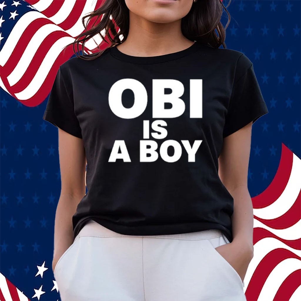 Obi Is A Boy Shirt - Shirts owl