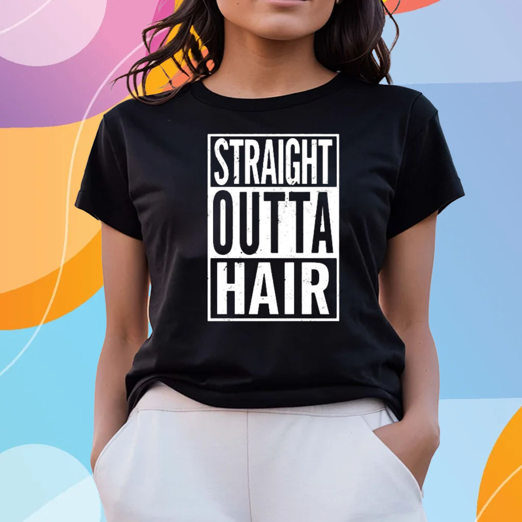 Straight Outta Hair Shirt - Shirts owl