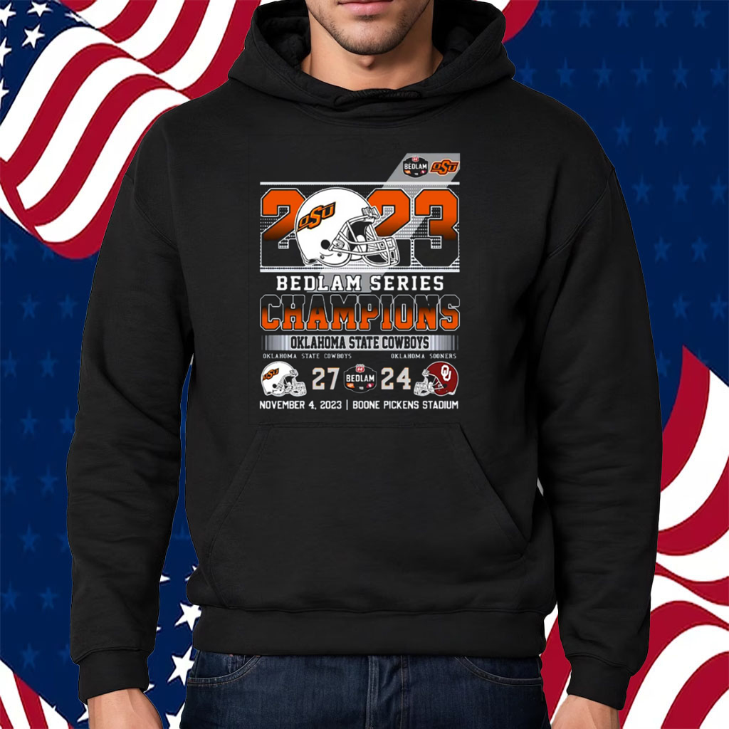 2023 Bedlam Series Champions Oklahoma State Cowboys 27 – 24 Oklahoma ...