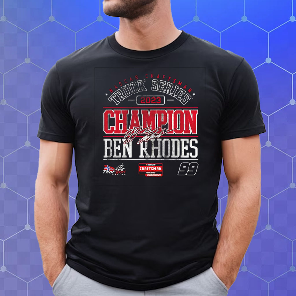 Ben Rhodes Checkered Flag Sports 2023 Nascar Craftsman Truck Series ...