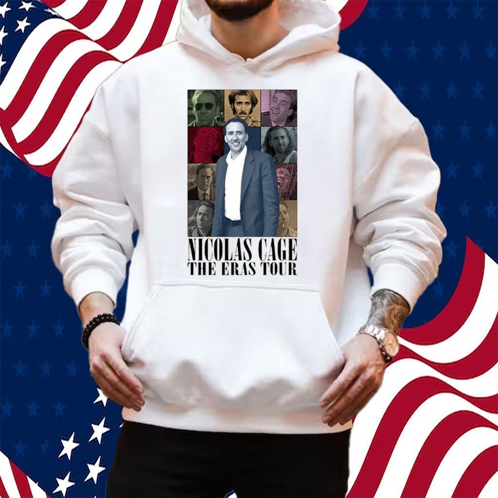 Nicolas Cage The Eras Tour Shirt - Shirts owl