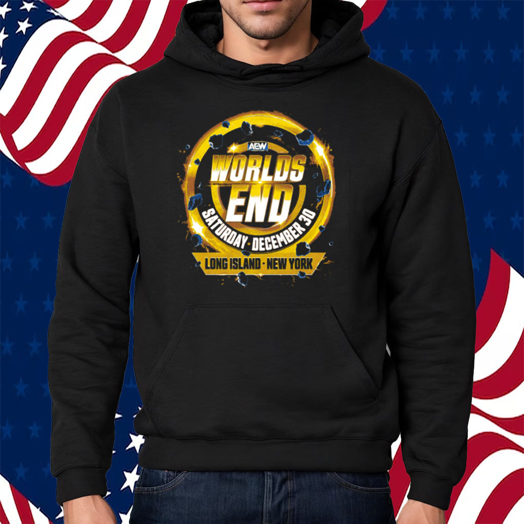 Aew Worlds End 2023 Event Shirt
