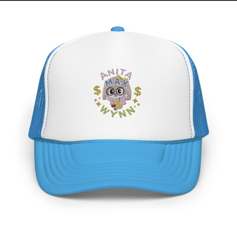 Drake Anita Max Wynn Trucker Hat Embroidery