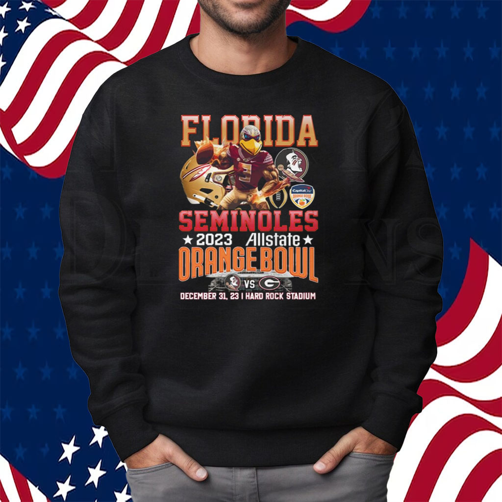 Florida Seminoles 2023 Allstate Orange Bowl December 31, 2023 Hard Rock ...