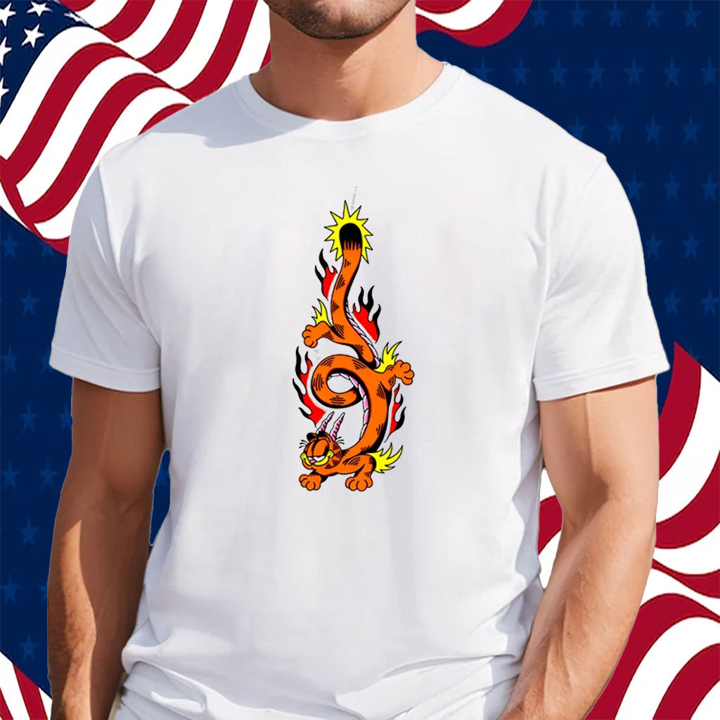 Buggy Goods Garfield Dragon Shirt