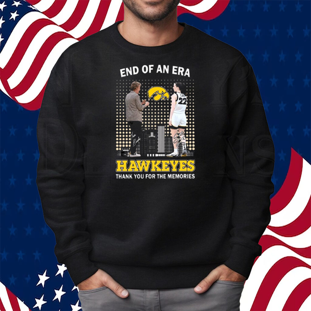 End Of An Era Lisa Bluder & Caitlin Clark Hawkeyes Thank You For The ...