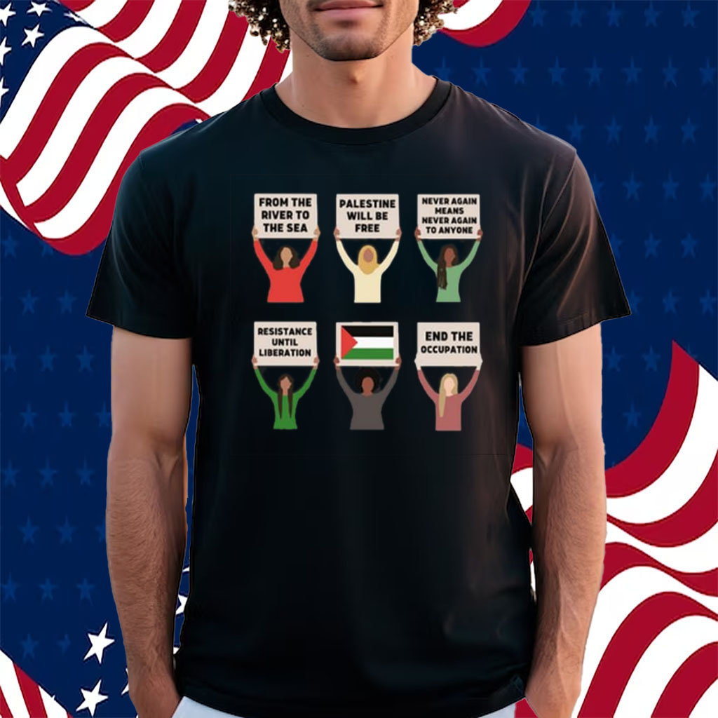 Free Palestine Protest 2024 Shirt