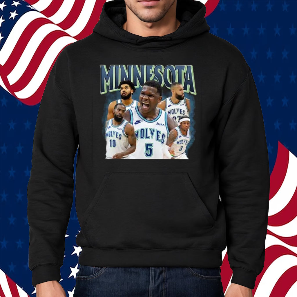 Minnesota Anthony Edwards Jaden Mcdaniels Karl Anthony Towns Mike ...