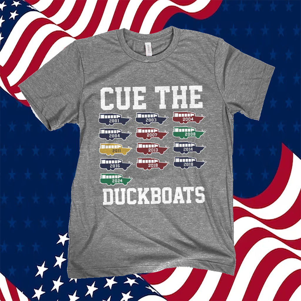 Cue The Duckboats 2024 Shirt