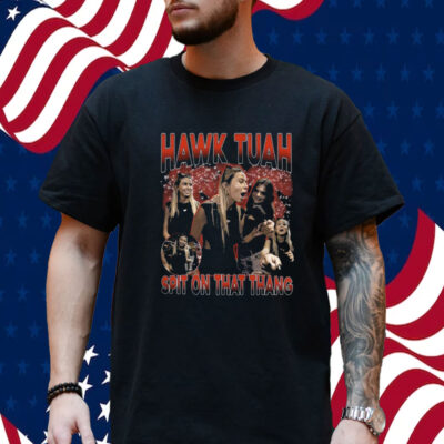 Hawk Tuah Custom Oversized Graphic Shirt