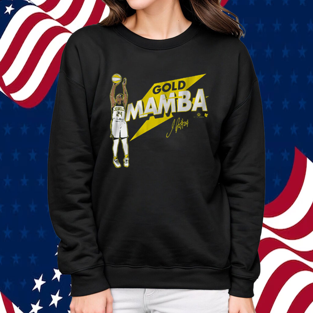 JEWELL LOYD: GOLD MAMBA SHIRT