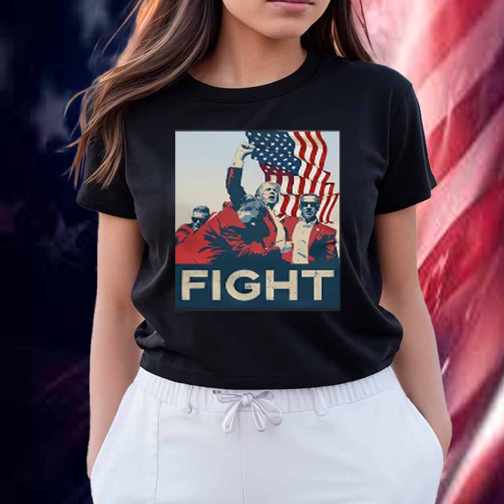 Trump Fight Iconic T-Shirt