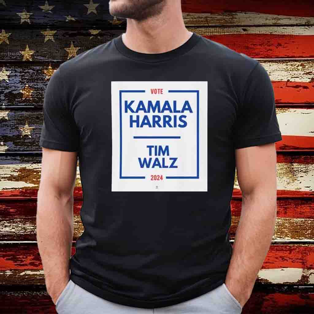 Vote Kamala Harris Tim Walz 2024 Tee Shirt - Shirts owl
