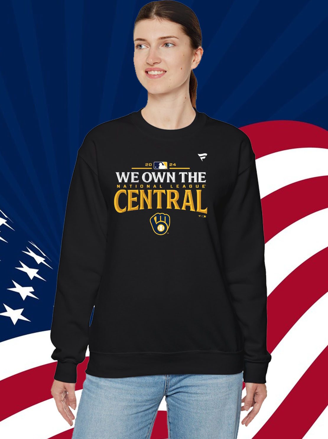 Milwaukee Brewers 2024 Nl Central Division Champions Locker Room Shirt