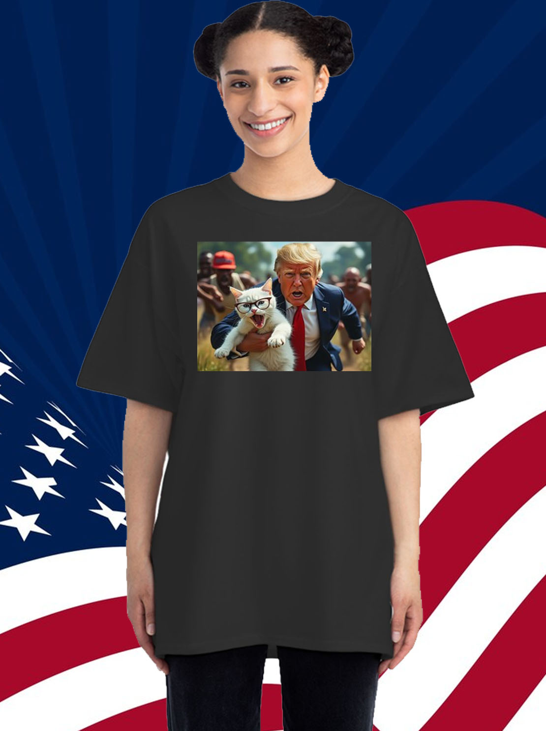 Vote Trump 2024 To Save Catturd Cats From Being Eaten Shirt