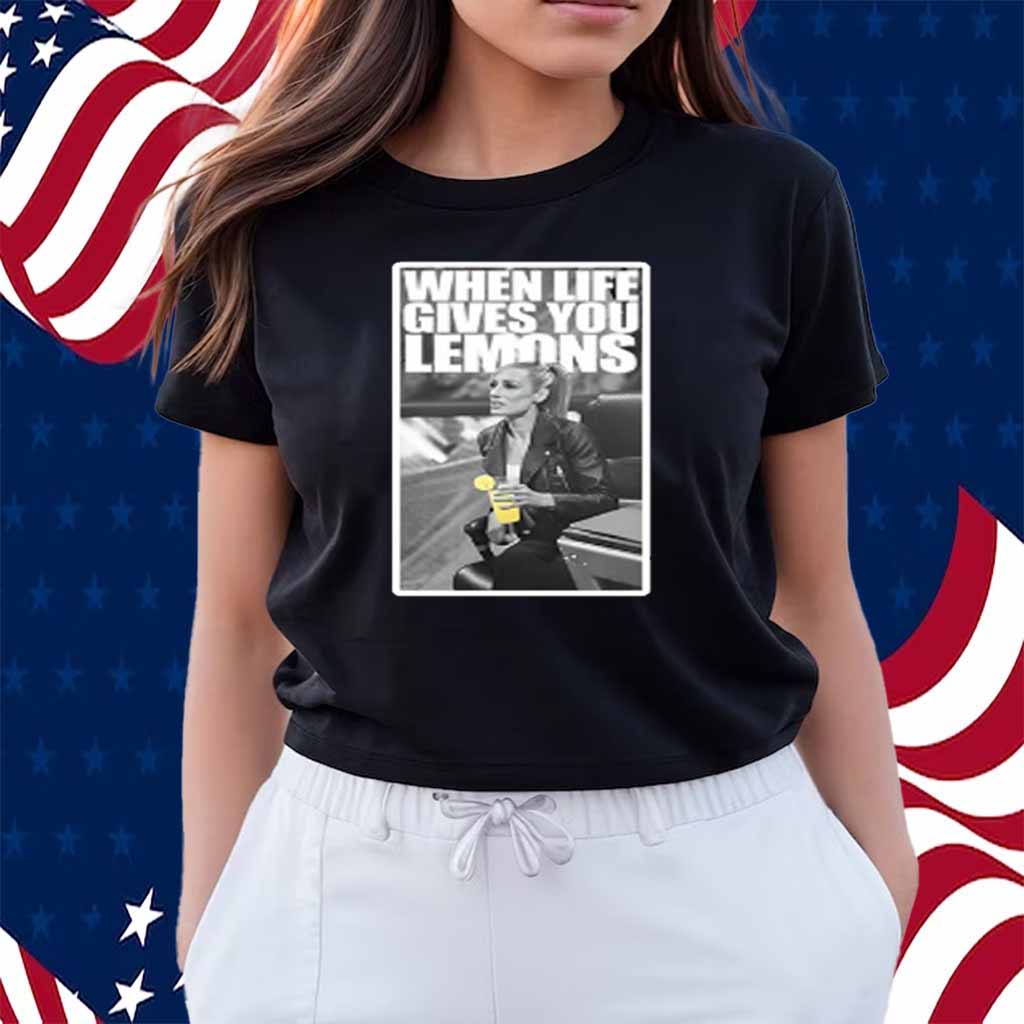 Kevin Owens Rocking A Becky Lynch When Life Gives You Lemons T-Shirt
