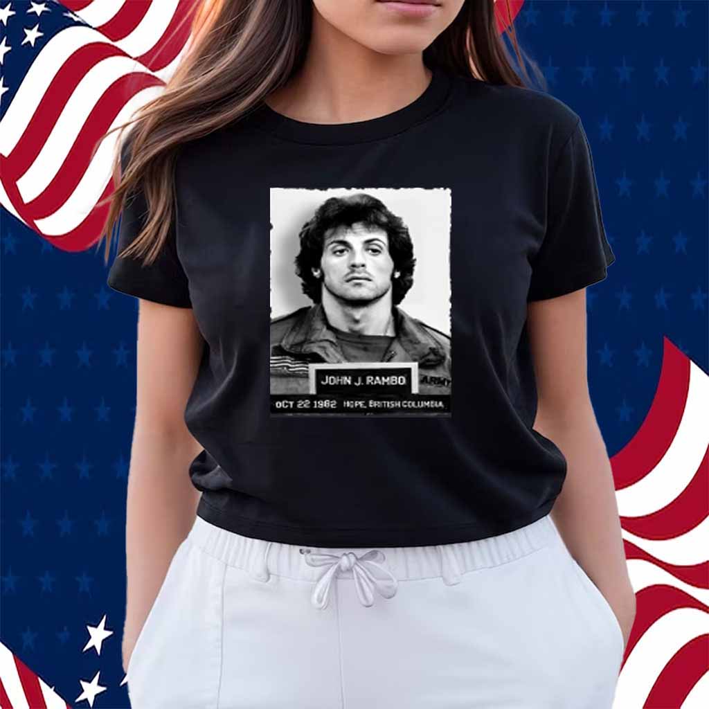 Boloudon John Rambo Mugshot Shirt
