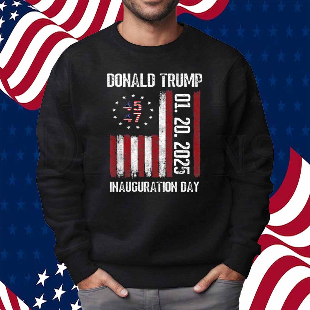 Donald Trump Inauguration Day 2025, 47th US President Inauguration Shirt
