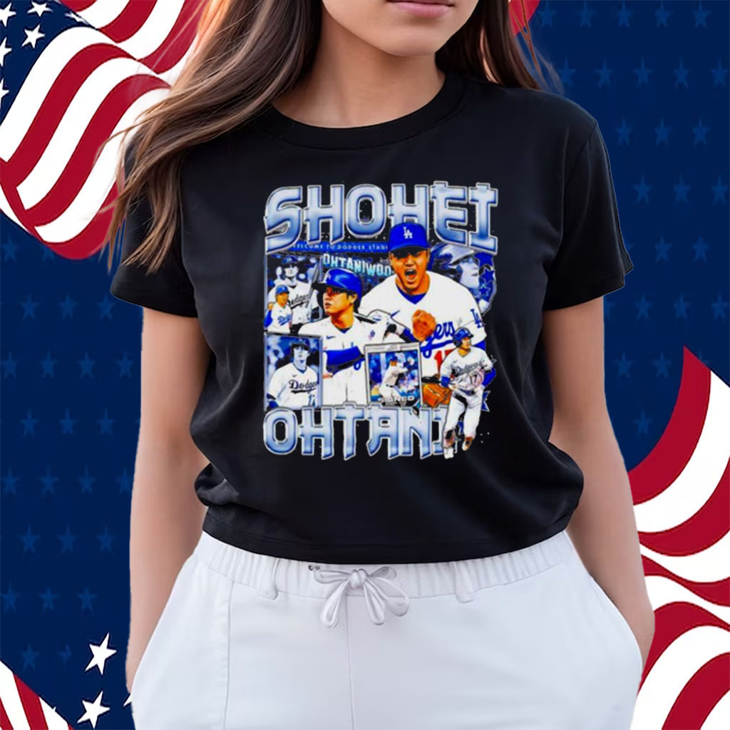 Shohei Ohtani Los Angeles Dodgers Baseball Graphic Shirt