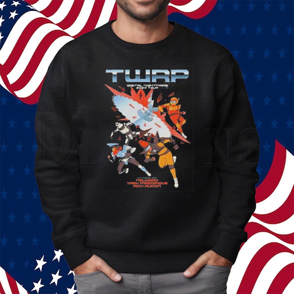 TWRP Touring Digital Nightmare NA 2024 Show Shirt